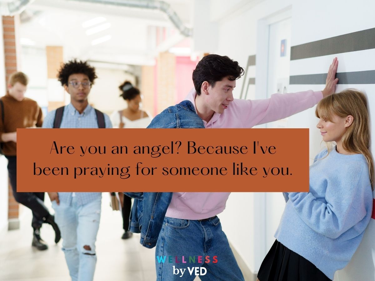 120+ Angel Pickup Lines to make him smile—Flirt like an Angel ...