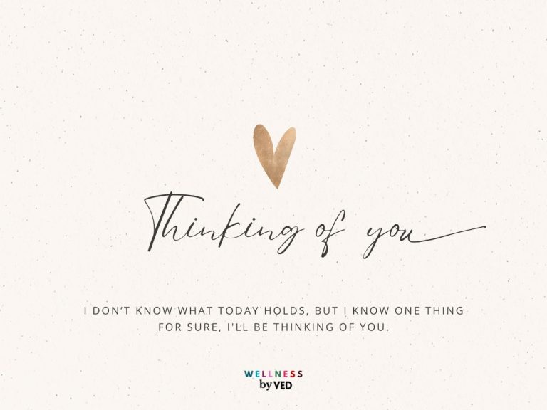 40+ Best Thinking of You Images with Messages - Wellness by Ved