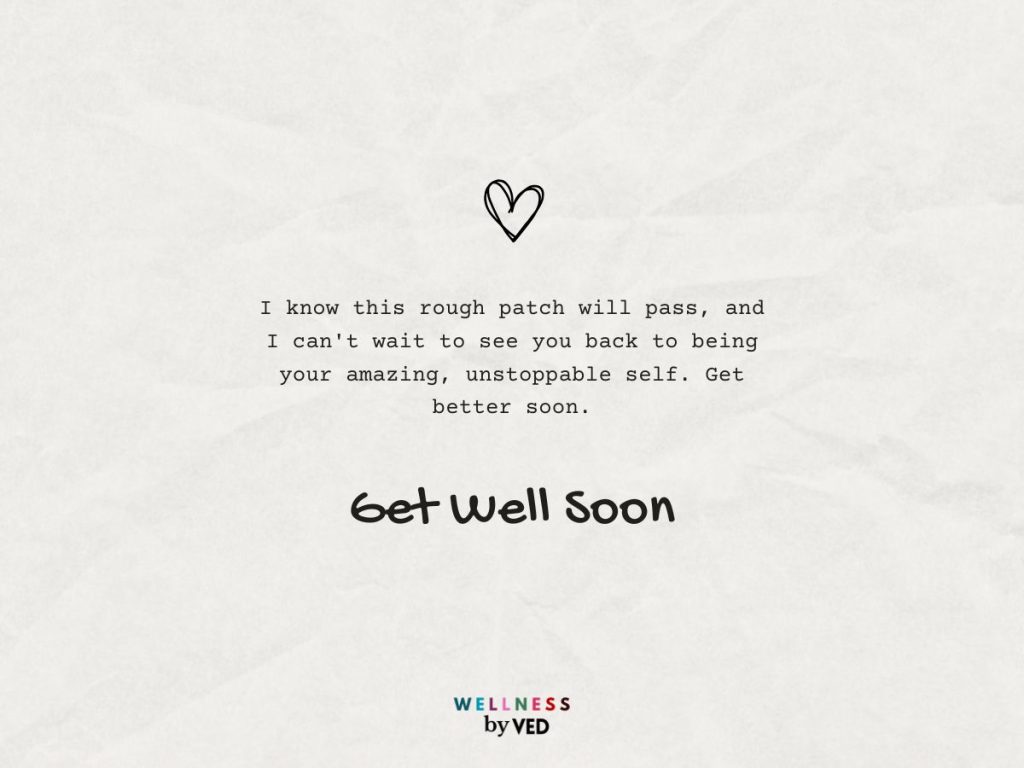 40+ Get Well Soon Images with Messages! - Wellness by Ved