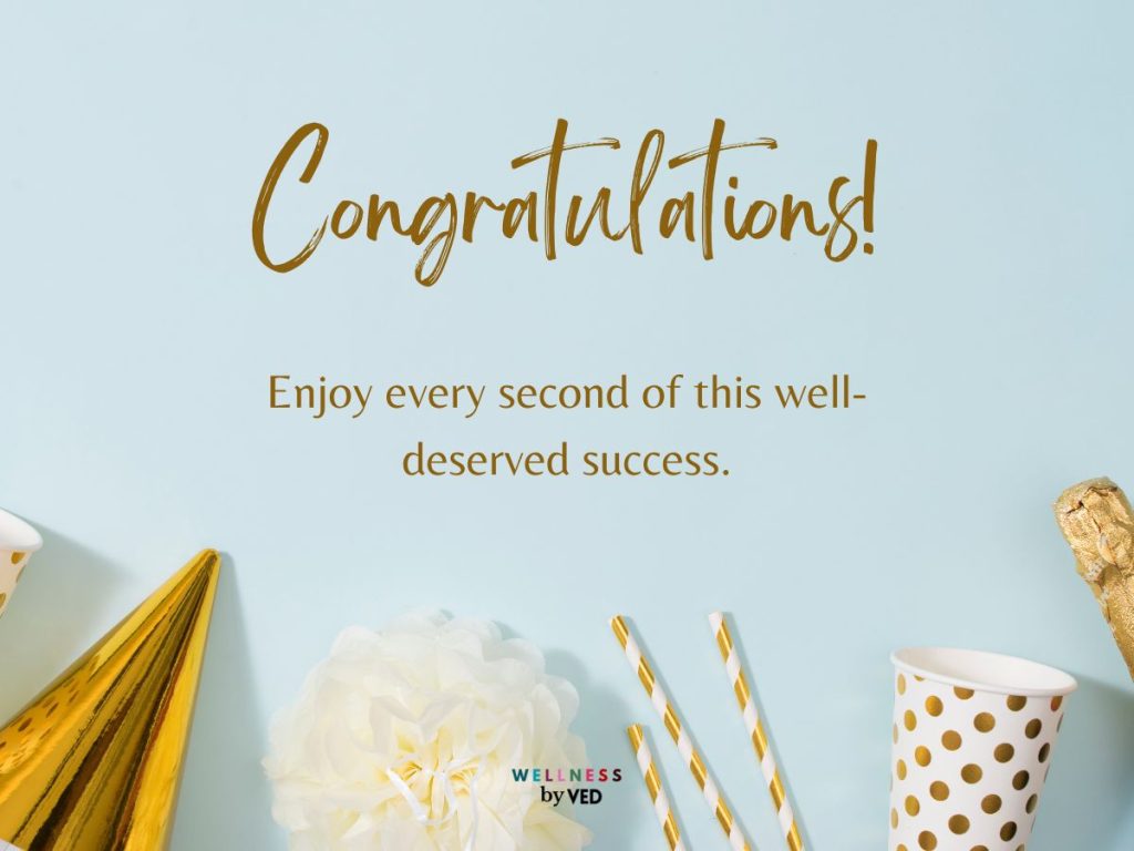 40+ Congratulations Images with Messages! - Wellness by Ved